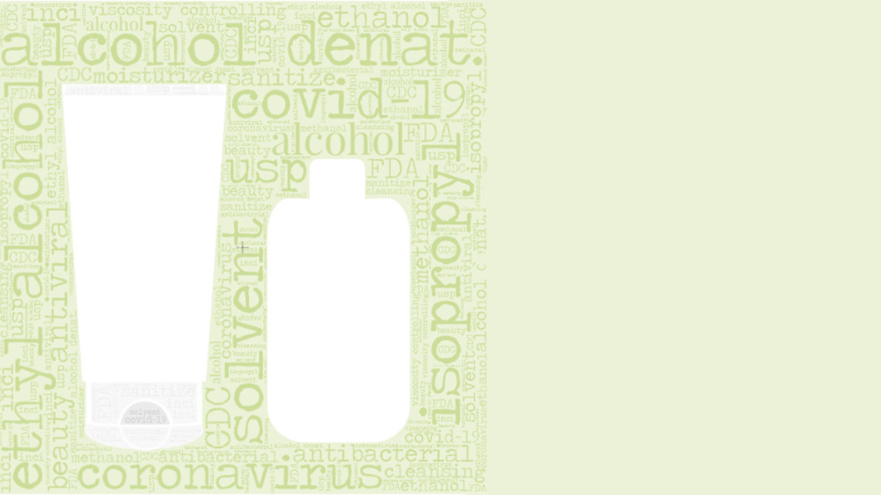 Alcohol Denat. as a cosmetic ingredient